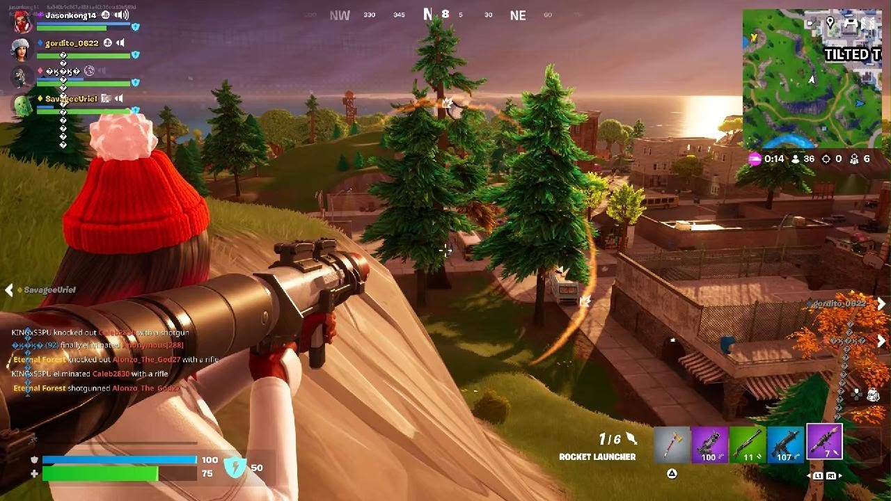 Playing with my friends fortnite. - YouTube