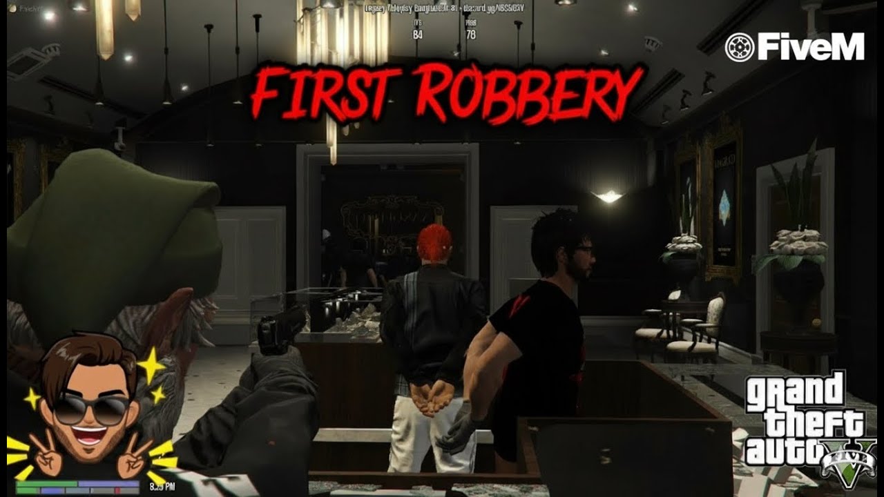 My First Robbery in Legacy Roleplay | GTA 5 RP Live - YouTube