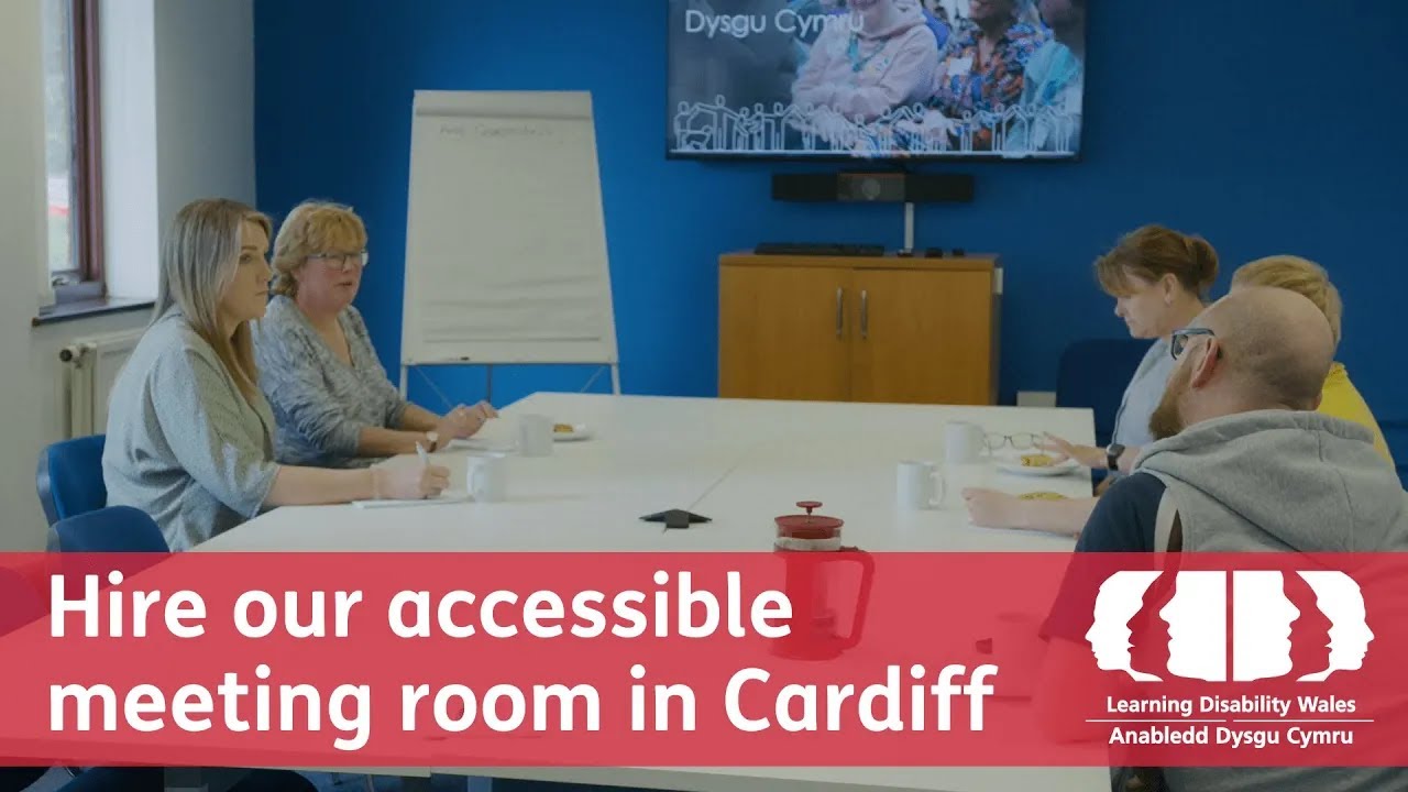 Hire our accessible meeting room in Cardiff - YouTube
