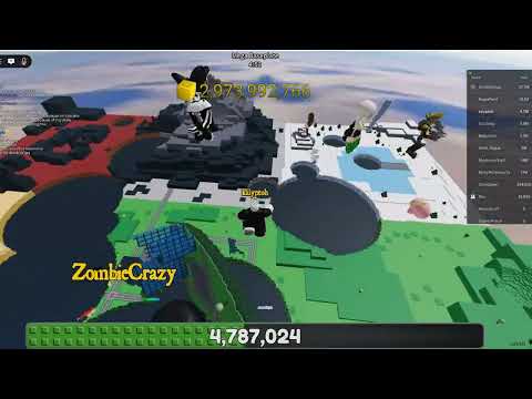 Roblox Eat the world  Expert battle Rich Zombie vs Kaly and Soph