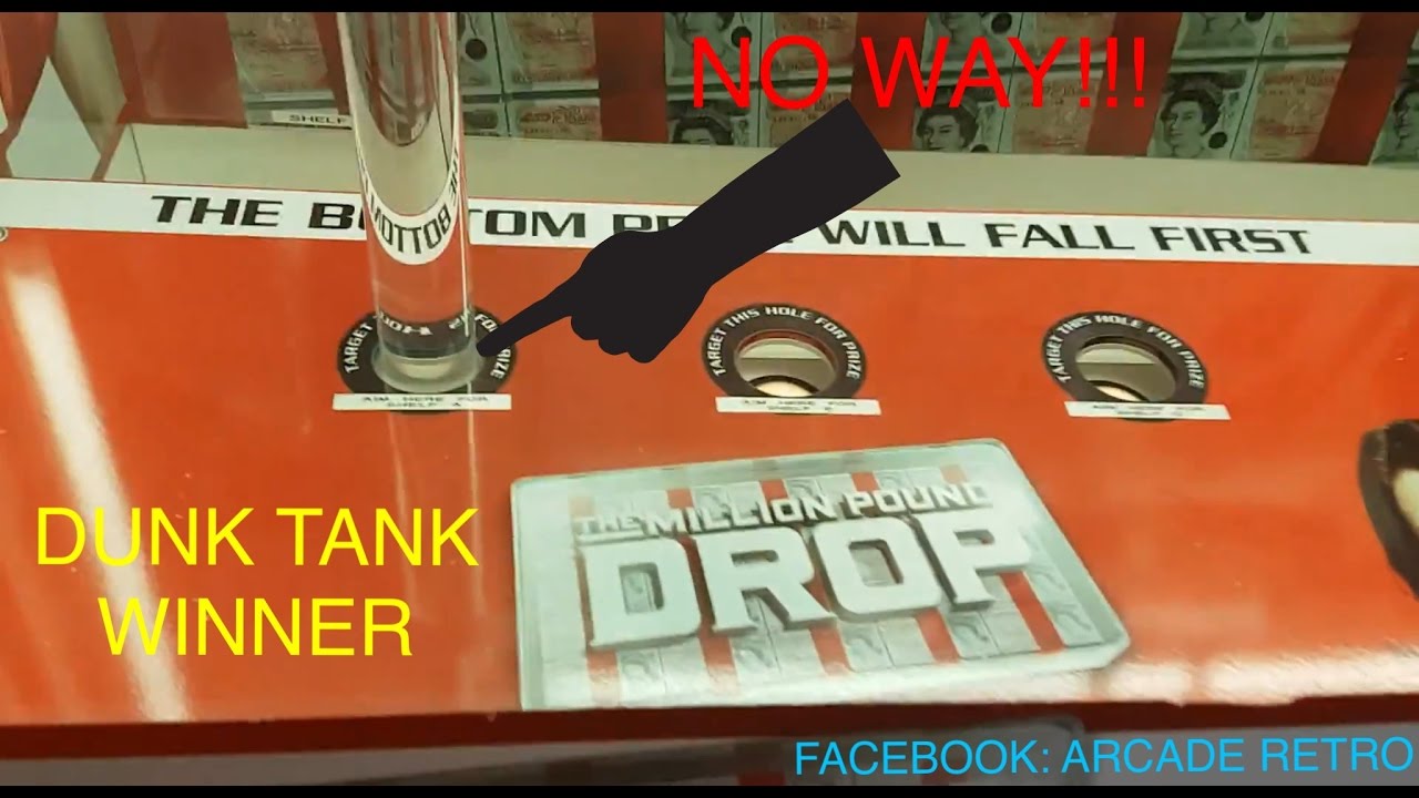 WINNING THE DUNK TANK ARCADE MACHINE - YouTube