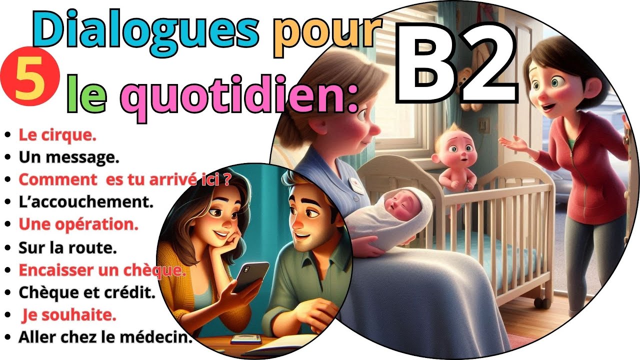 5 | Dialogues pour le quotidien | Parlez français couramment | ‏الترجمة ...