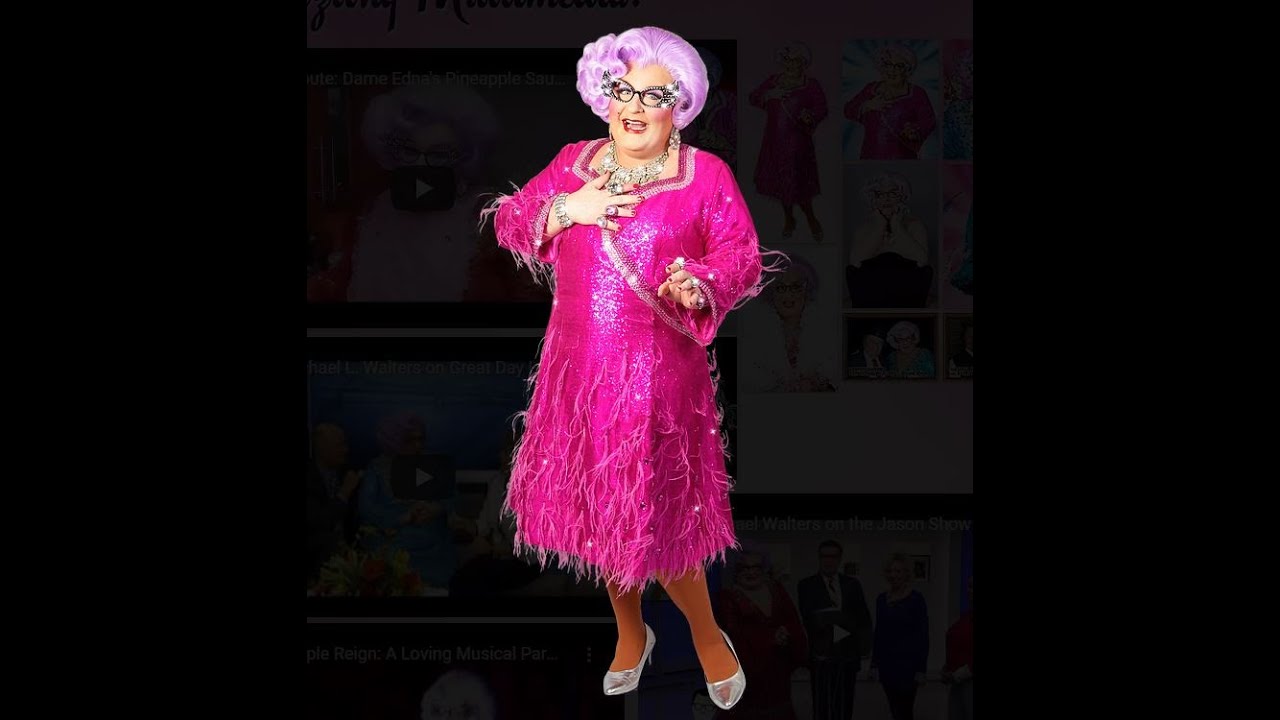 Dr. Steven chats with Michael Walters, Celebrity Impersonator of Dame ...