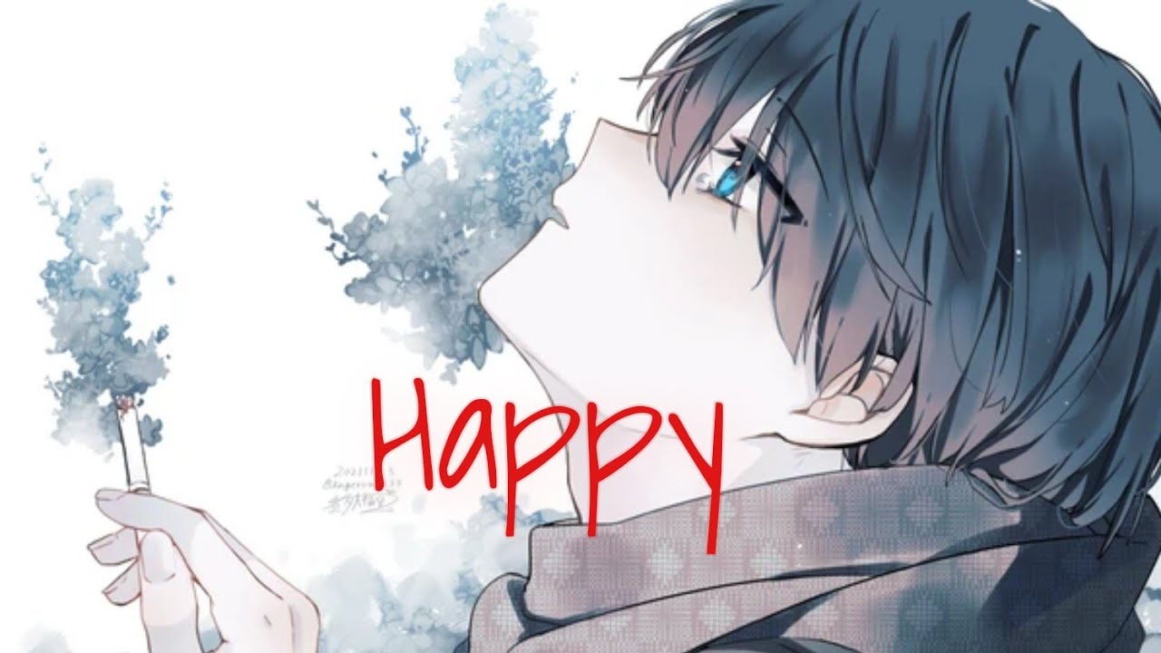 [Nightcore]♡HAPPY♡/NF/Lyrics - YouTube