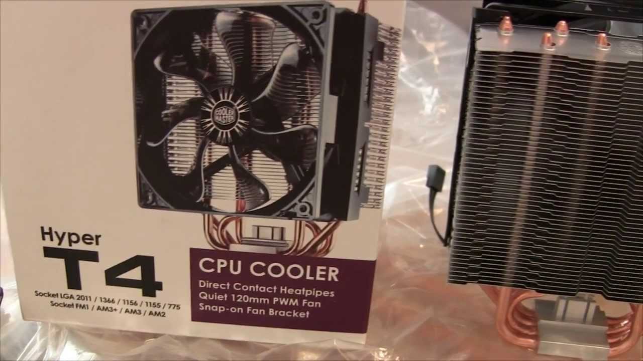 Cooler Master Hyper T4 Распаковка и Обзор - YouTube