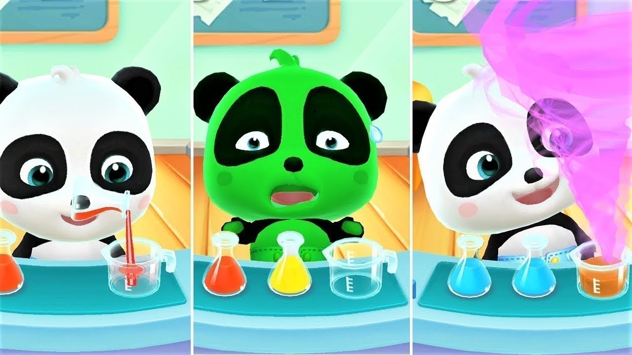 Baby Learn Colors with Little Panda Color Mixing Fun | Baby Panda ...