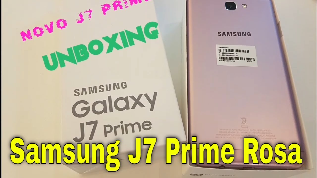 Samsung J7 Prime Rosa - YouTube