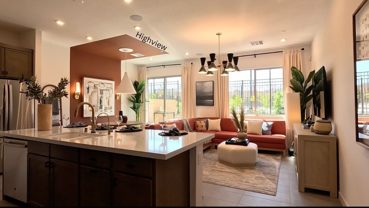 Modern Townhomes For Sale in Inspirada Henderson | Highview by TRi ...