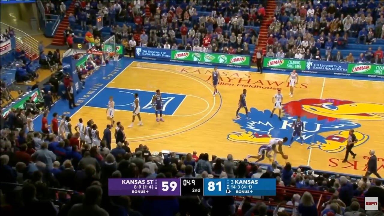 Kansas state Kansas fight - YouTube