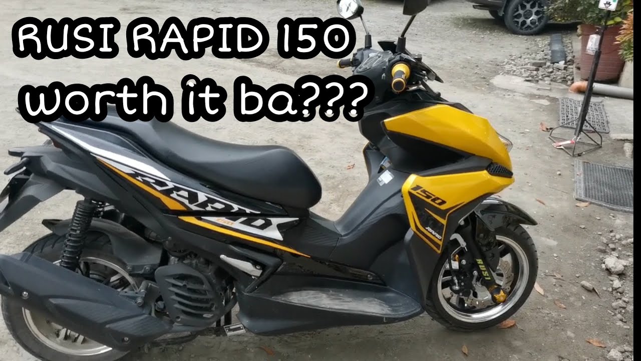 RUSI RAPID 150 WORTH IT BA? - YouTube