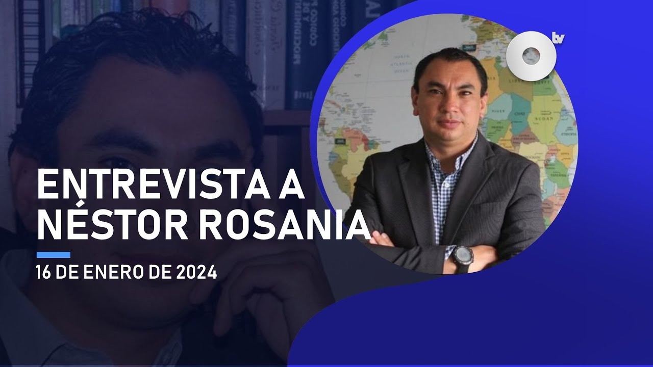 #NoticiasEcuador | Néstor Rosanía: Marcha del Plan Fénix 16/01/2024 ...