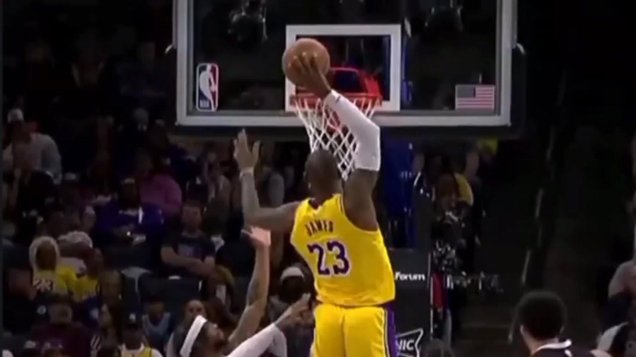 LeBron James Slam it Down! 👑🔥Highlights - YouTube