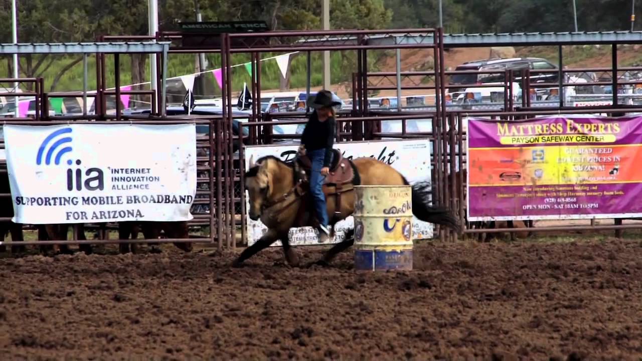 College Barrel Racing Demo Video - YouTube