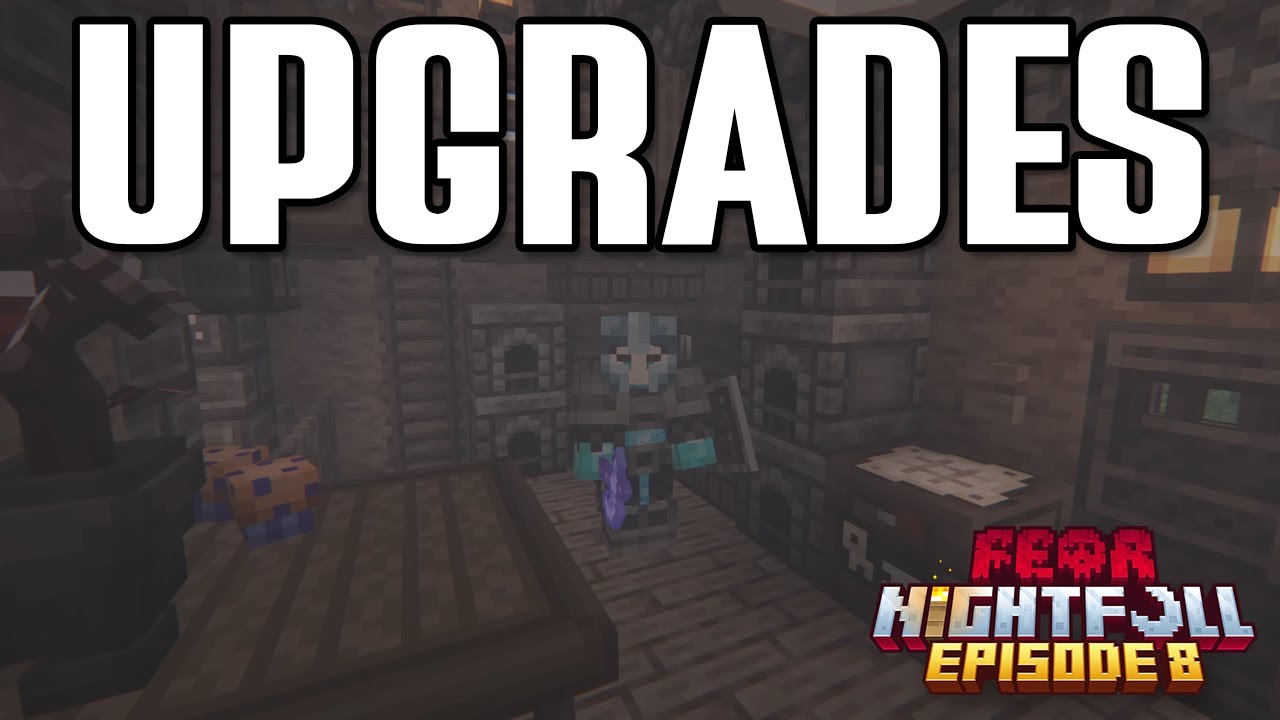 Preparing to FIGHT Herobrine (Fear Nightfall EP8) - YouTube