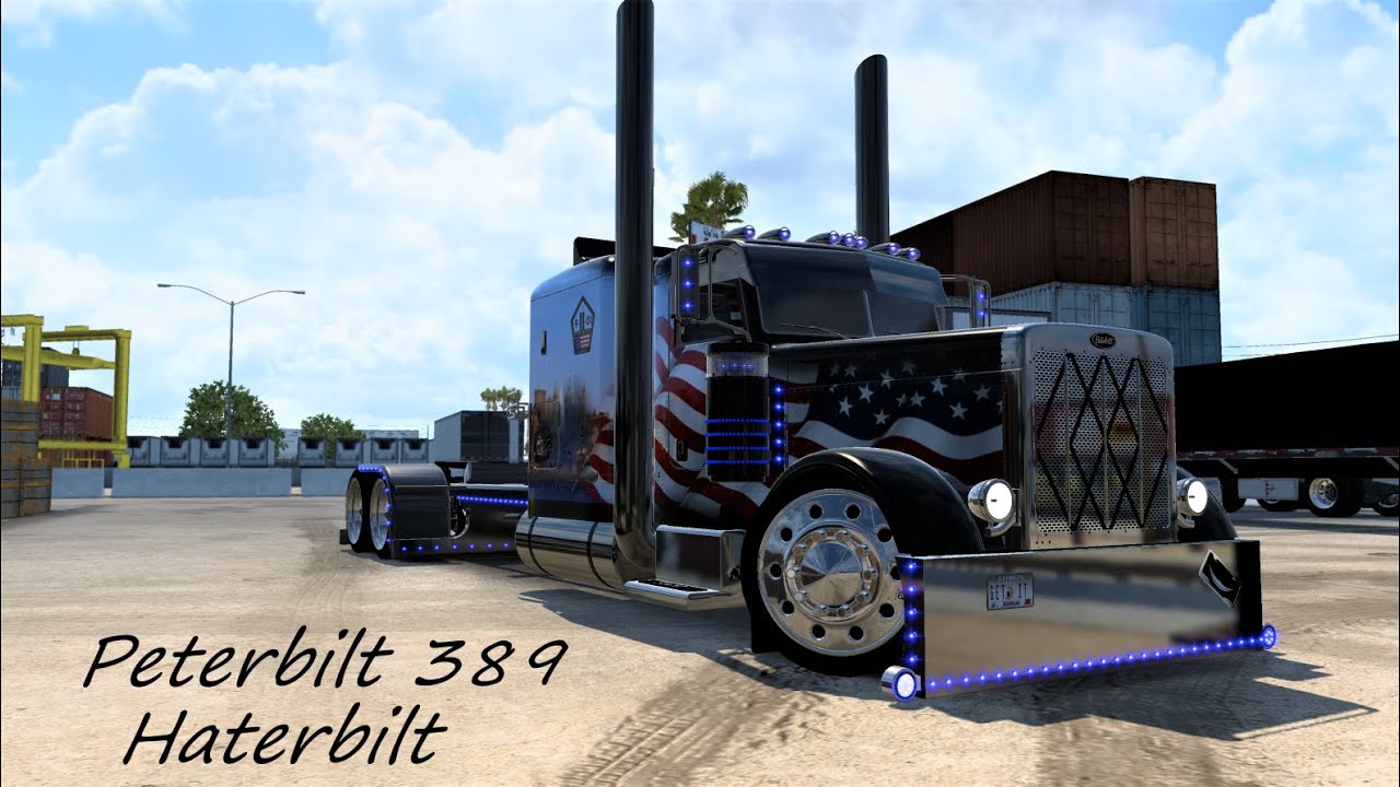 American Truck Simulator 2021 4K Remembering 9/11 Peterbilt "Haterbilt ...