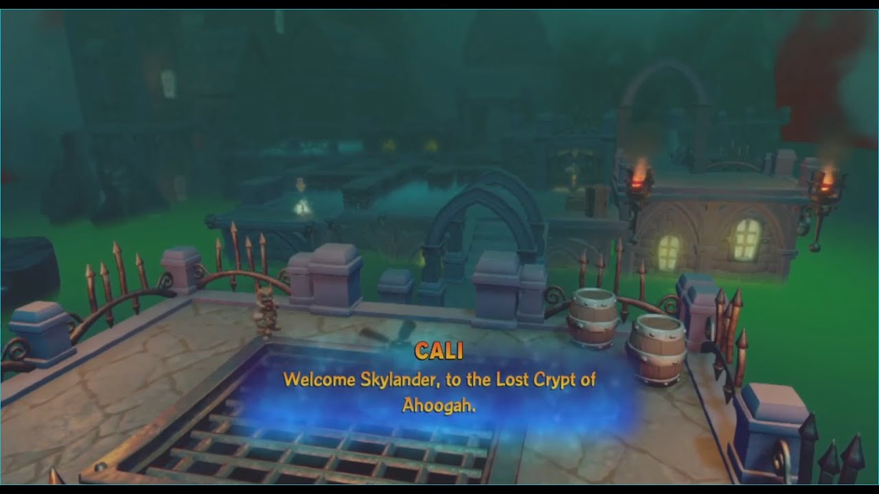 Skylanders Imaginators [10] Mausoleum of Madness - Lost Crypt of ...