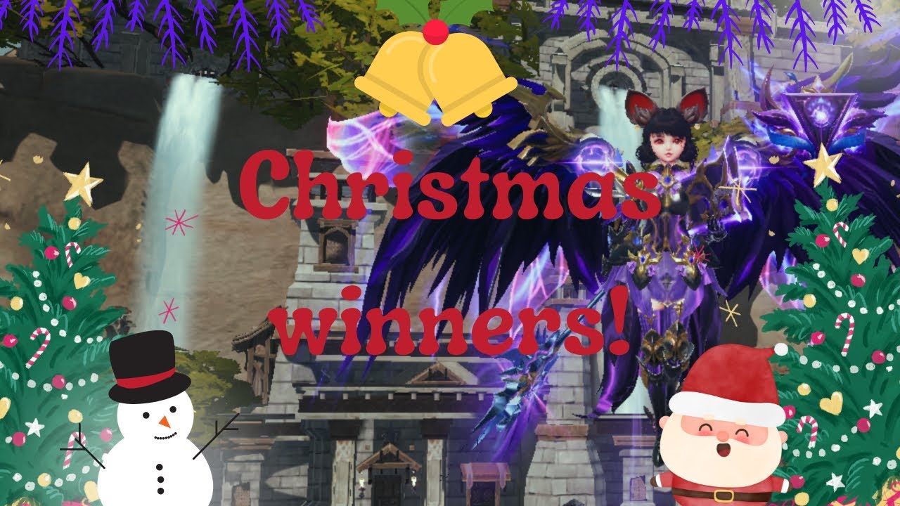 Christmas event winners - Congratulations 🥳 - Mu Origin 3 - YouTube