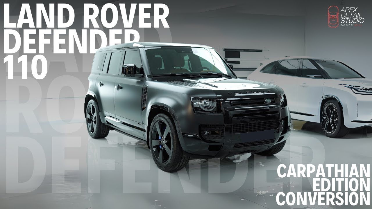 Defender 110 Carpathian Edition Conversion with XPEL Stealth & Ultimate ...