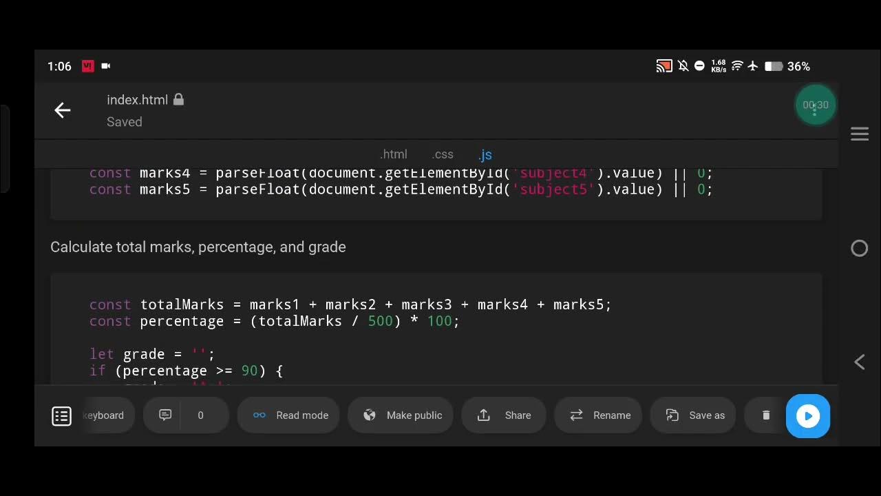 Student Grade Calculator Using HTML, CSS, and JavaScript | Full Source Code - YouTube