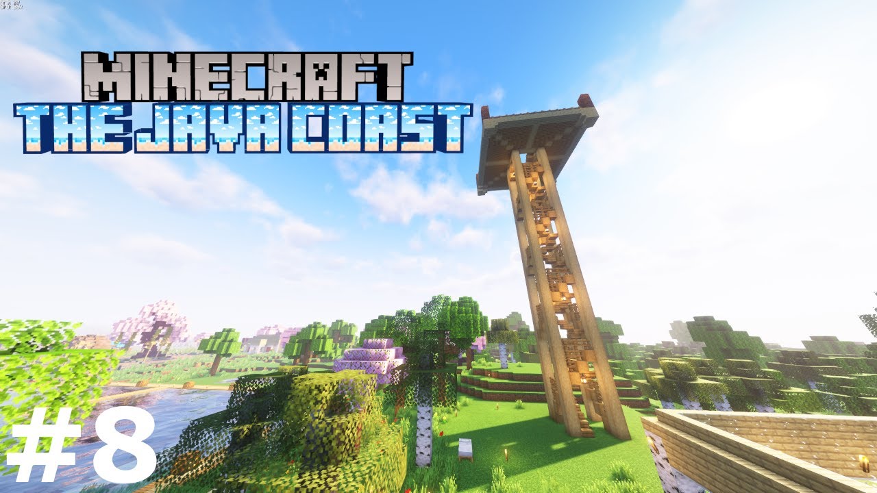 New Tower. | The Java Coast SMP #8 - YouTube