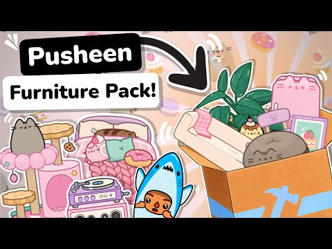 Pusheen Furniture Pack Review!? | Toca Boca World (OUT NOW!) 