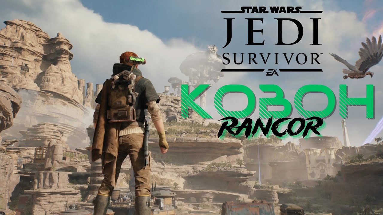 STAR WARS Jedi Survivor Koboh Rancor Jedi Master Ultra Wide - YouTube
