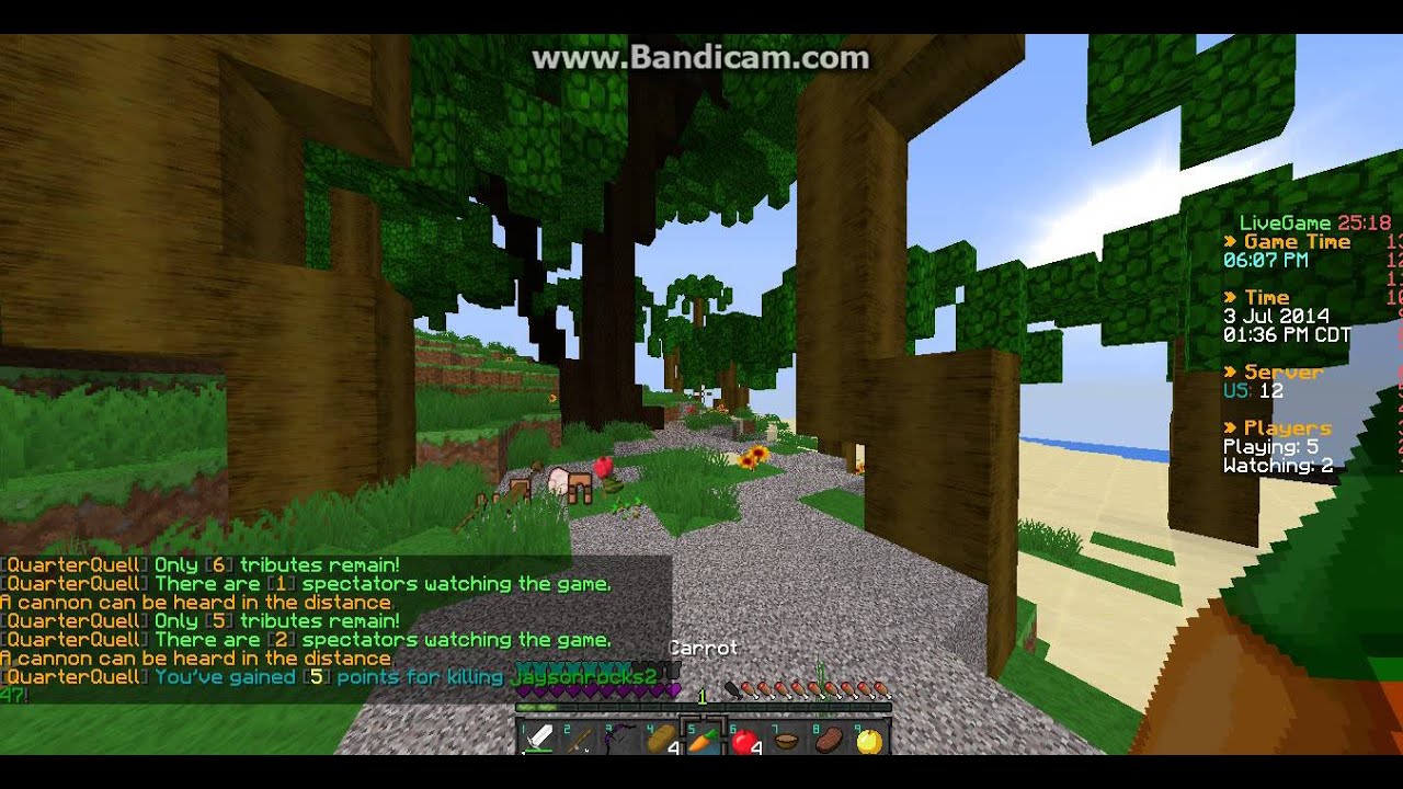 Minecraft - Quarter Quell - OMG I FAIL TO Much Episode 1! ft. Angelo ...
