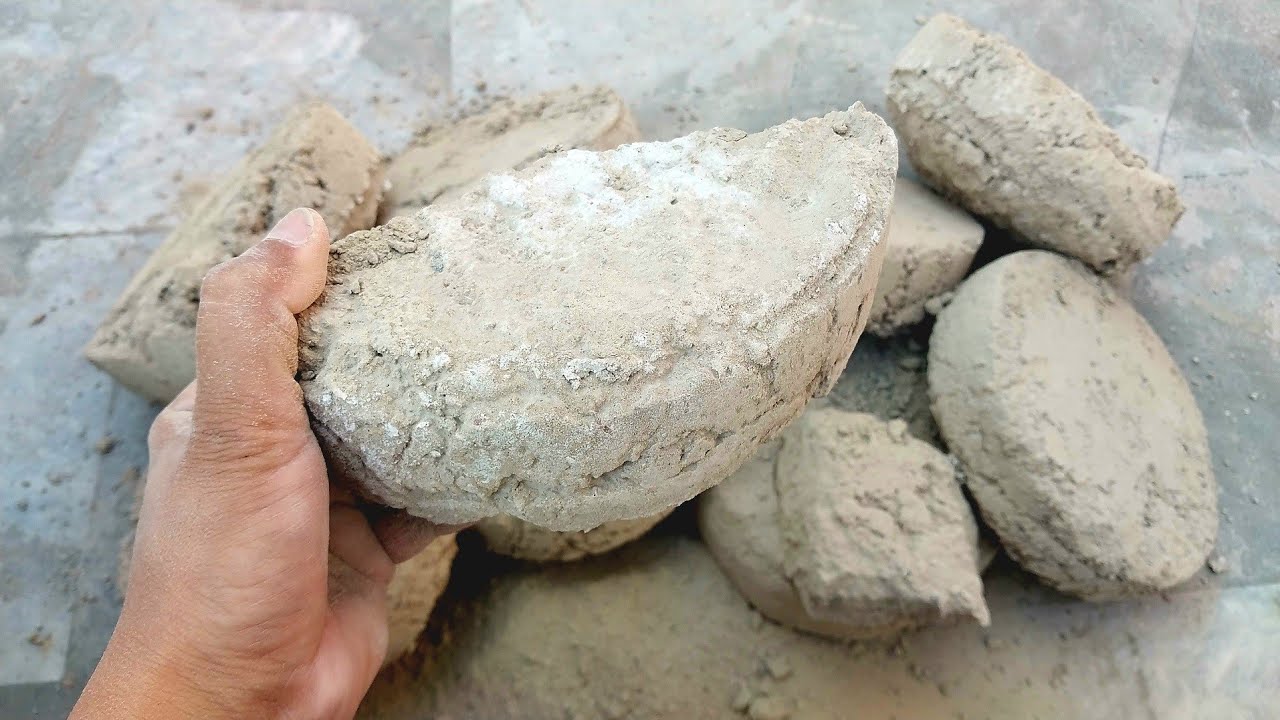 Mud Concrete Dry floor Crumbling ASMR - YouTube