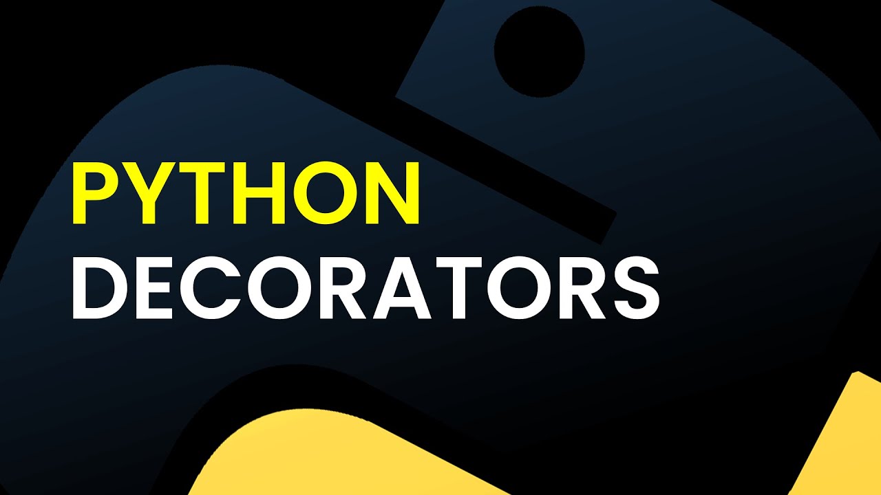 Python Tutorial: Decorators - YouTube