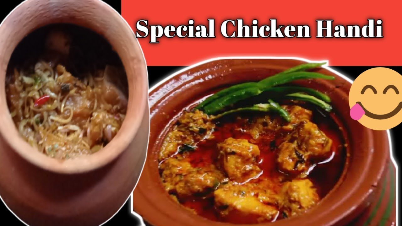 Chicken Handi Recipe |Chicken Handi Kaise Banaye| Champaran Chicken ...