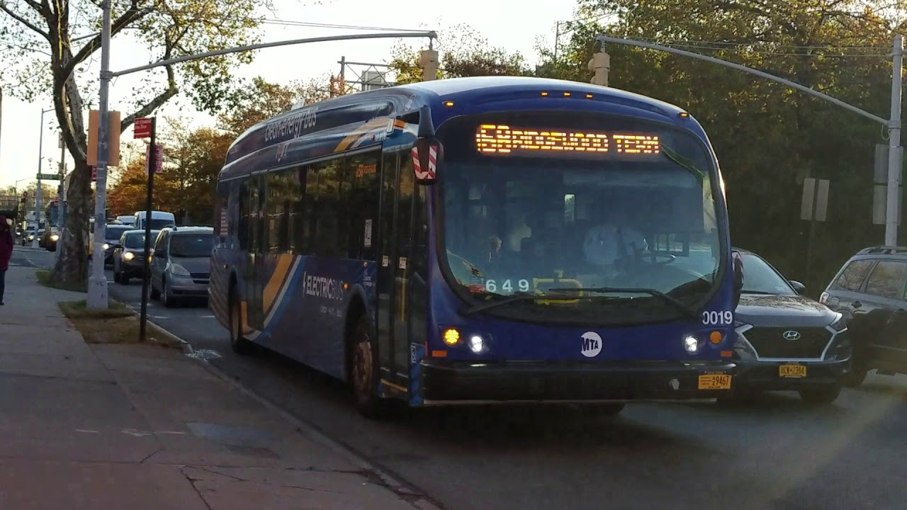 MTA New York City Bus: 2017 Proterra Catalyst E2-Series BE40 0019 On ...