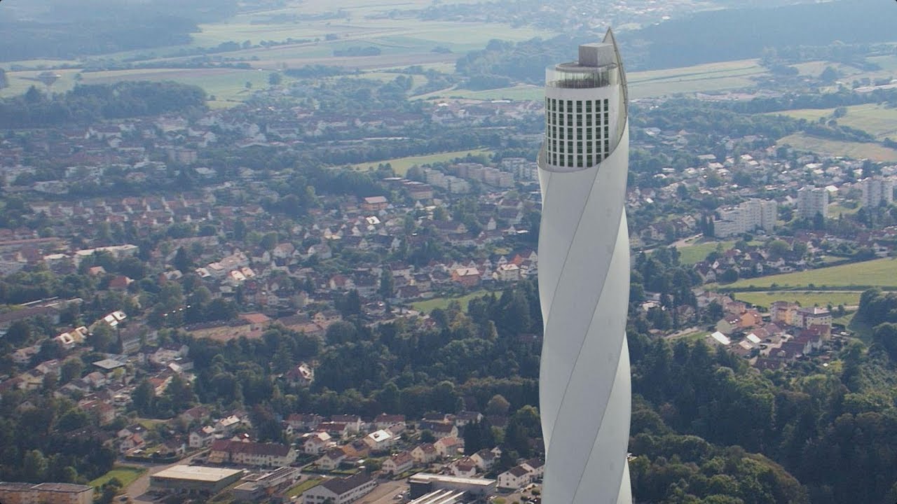 Thyssenkrupp Test Tower - Rottweil - YouTube