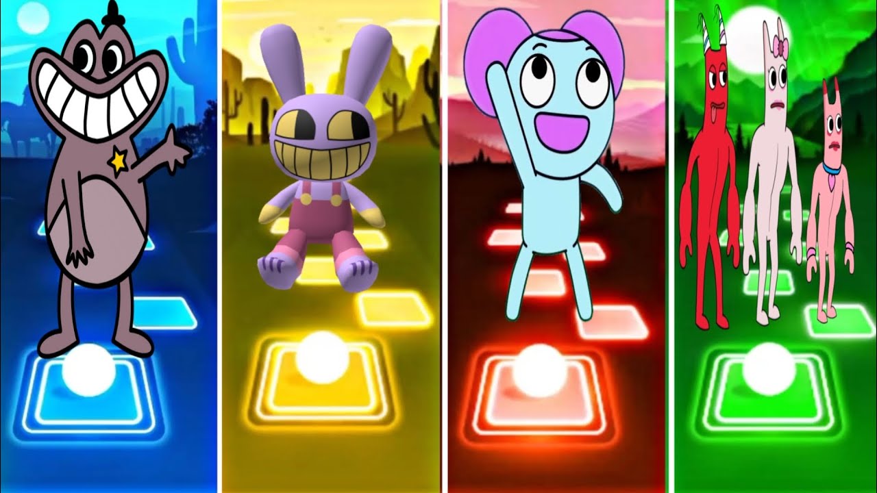 Sheriff Toadster🆚Jax The Amazing Digital Circus🆚Pibby🆚Garten of BanBa ...