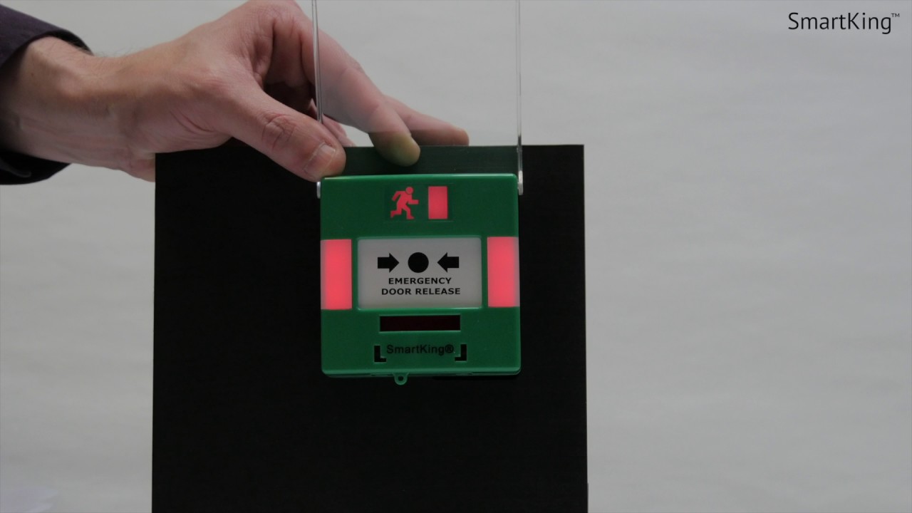 SmartKing™ green emergency call point - YouTube