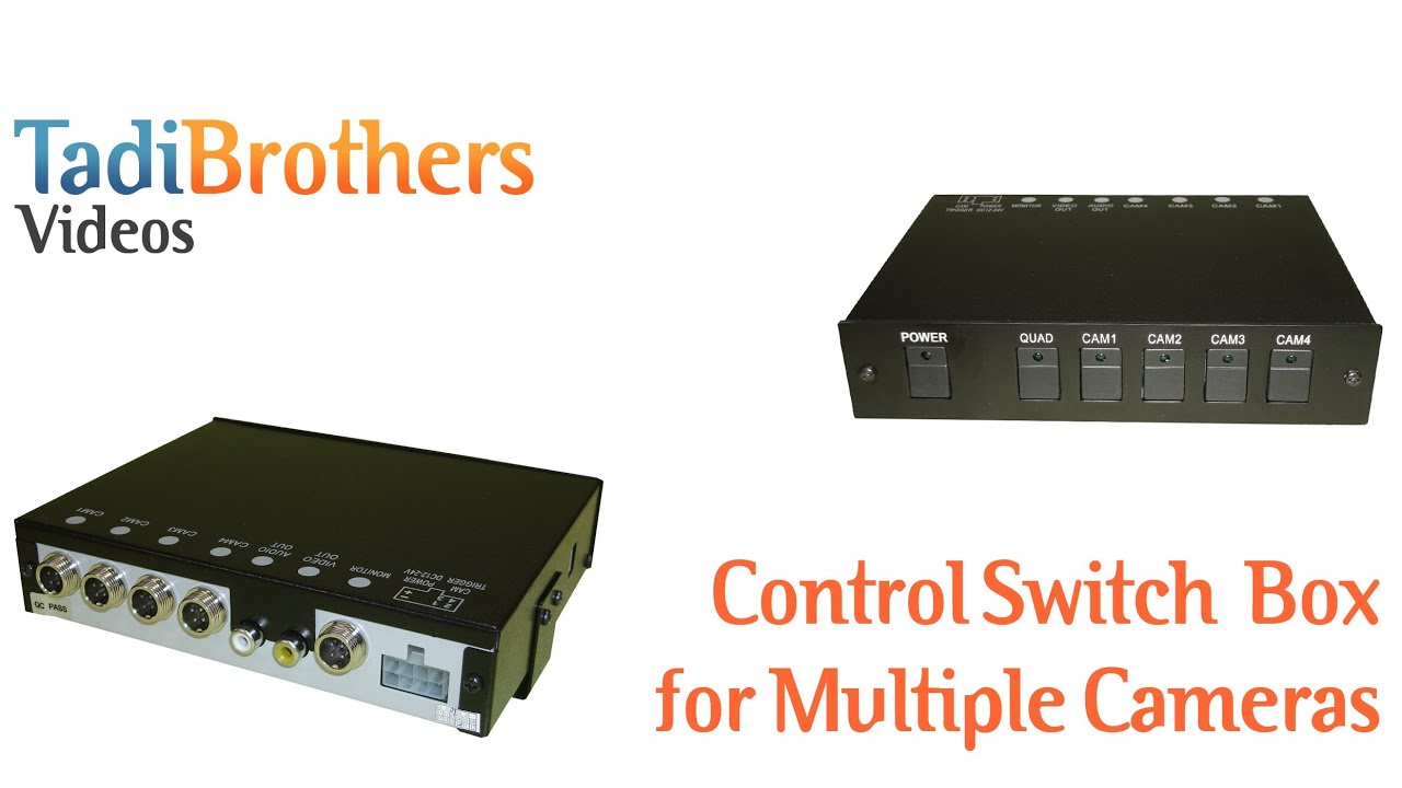 Splitter Multiplexer Quad Control Box basics - YouTube