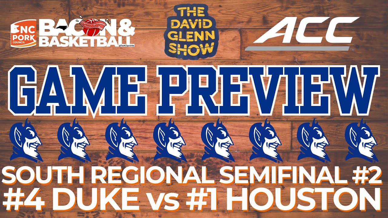 SWEET 16 PREVIEW || #Duke vs #Houston || #BlueDevils Matchup with Top ...