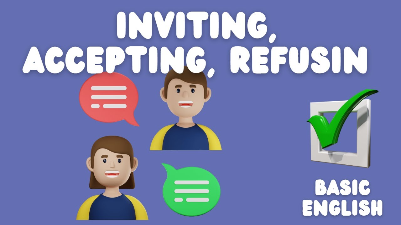 Inviting, Accepting, Refusing | Basic English Course | Lesson 15 | Module 2 | Applied English ...