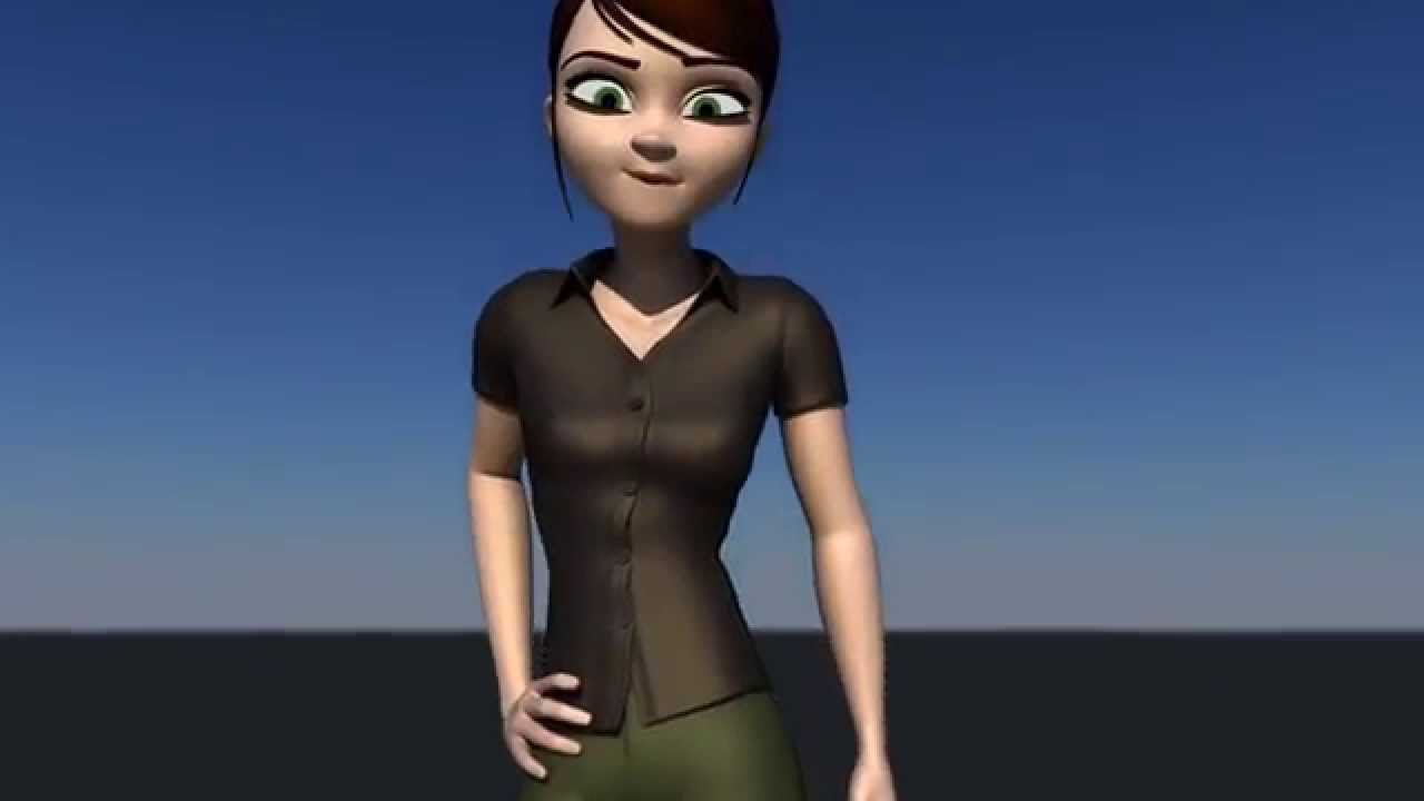 6 character blinking - animation exercise - YouTube