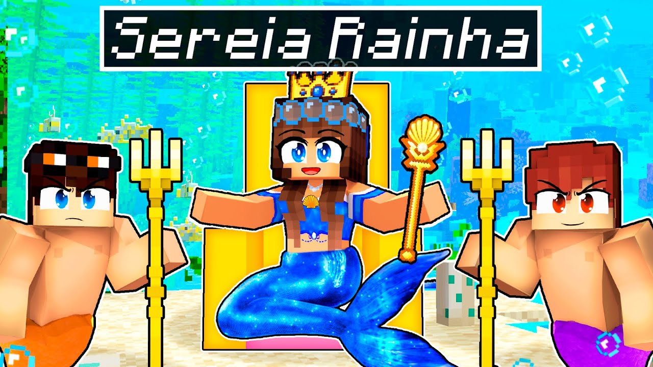 MIIKA virou RAINHA das SEREIAS no Minecraft Miika - YouTube