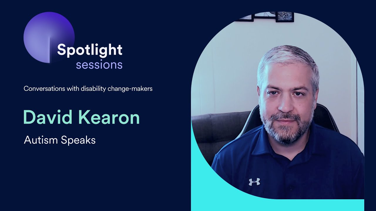 David Kearon of Autism Speaks I accessiBe's Spotlight Sessions - YouTube