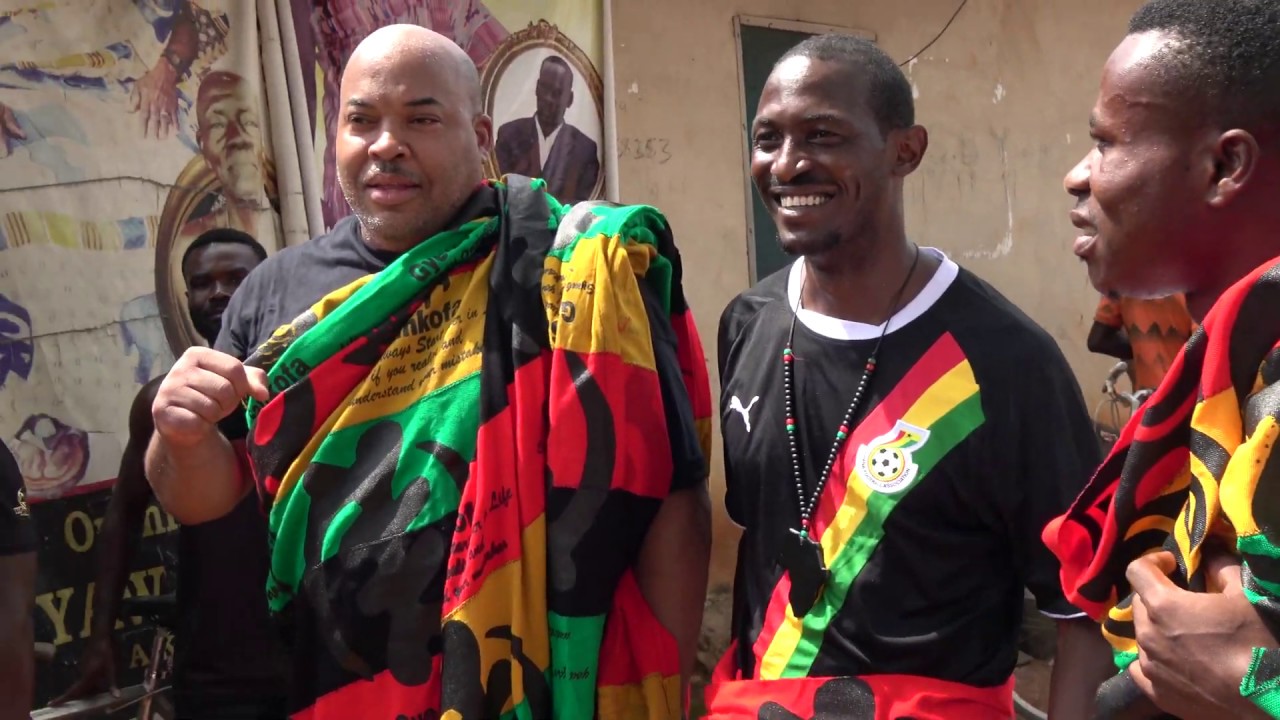 Sankofa & Gye Nyame Cloth at Ntonso Craft Village - Ghana Nov 2018 Tour ...