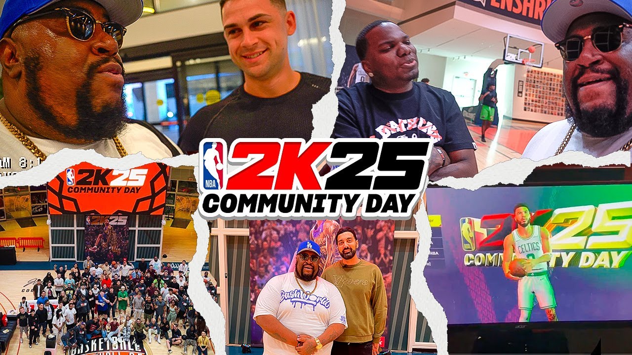 NBA 2K25 COMMUNITY DAY VLOG | I ALMOST GOT A 2K LOGO - YouTube