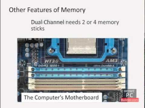 Lesson 02 - Install a RAM memory upgrade into any desktop or laptop ...