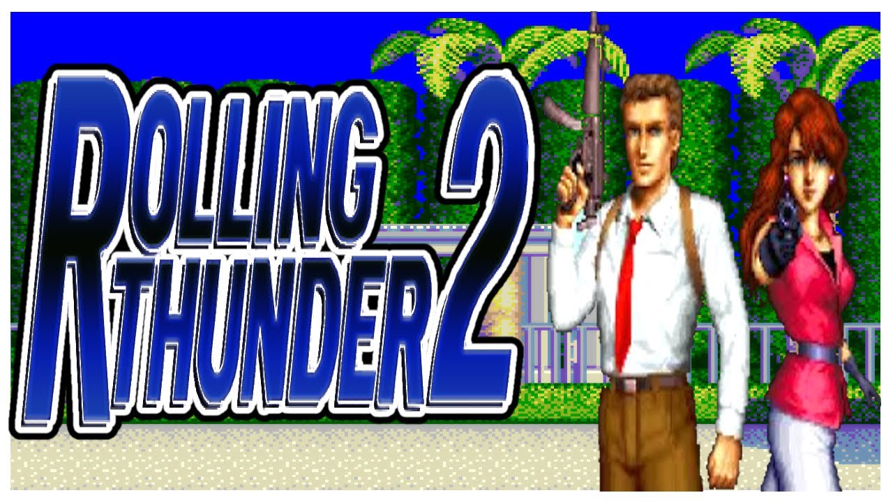 ROLLING THUNDER 2 (SEGA) FULL GAME 100% RETRO GAME - YouTube
