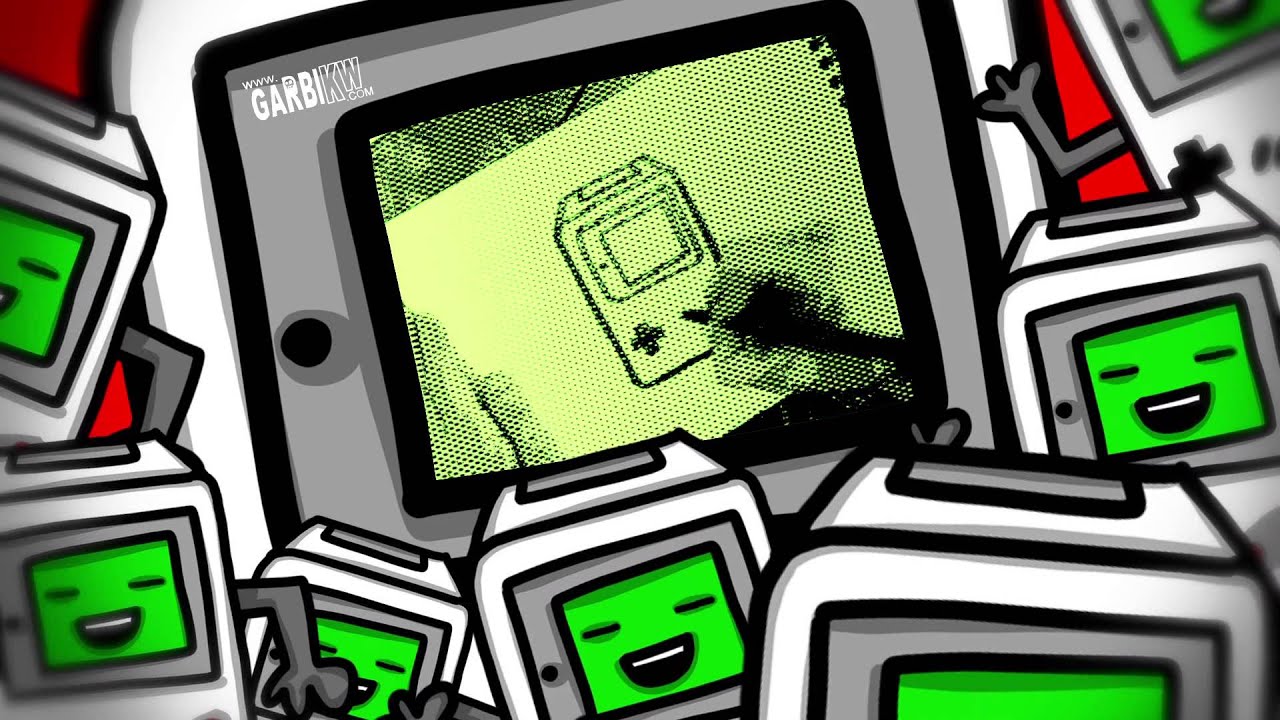 How To Draw a Cartoon Game Boy by Garbi KW - YouTube