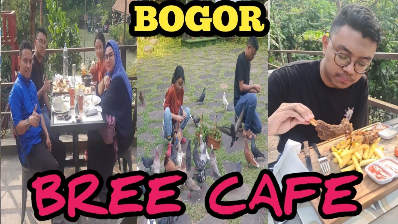 MAKAN PINGGIR KALI *BREE CAFE* BOGOR - YouTube
