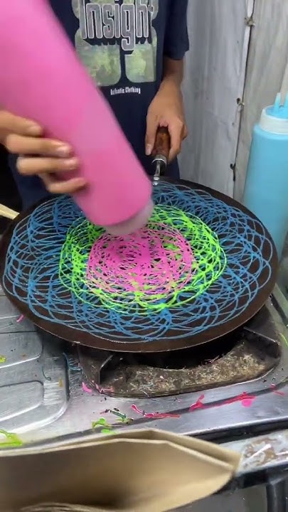 Jajan kue jaring laba laba #shorts - YouTube