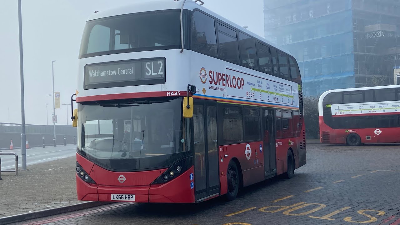 FRV. Arriva Superloop Route SL2. Walthamstow - North Woolwich. Enviro ...