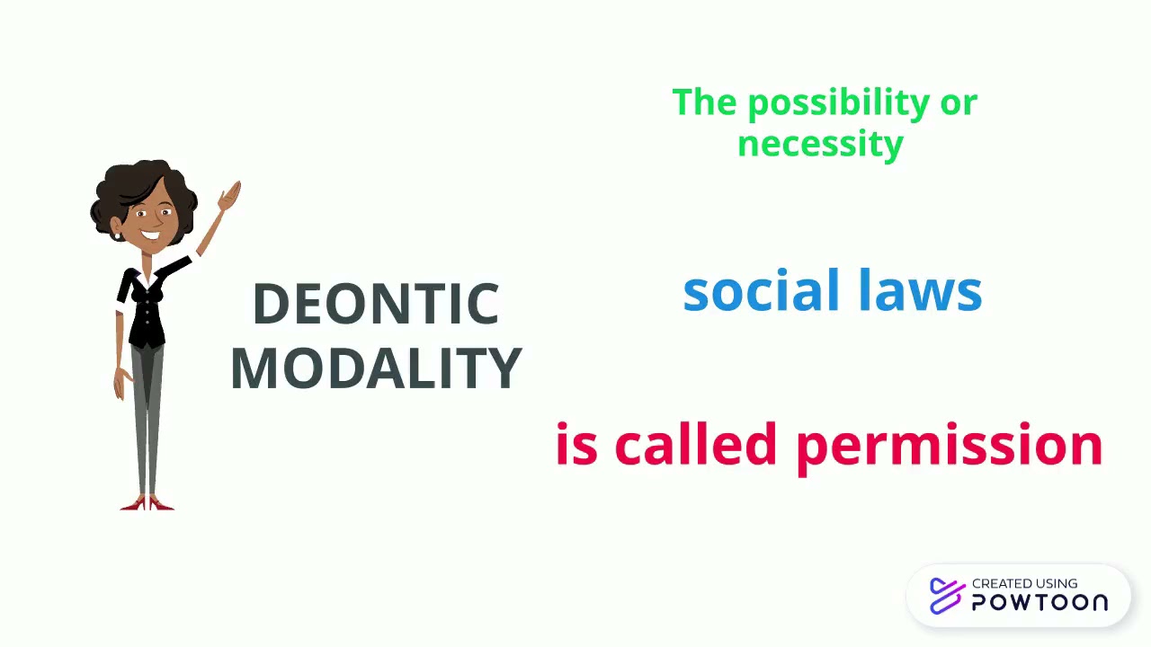 Deontic modality - YouTube