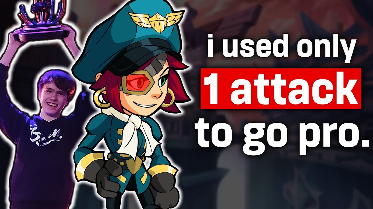 How I Became a Brawlhalla Pro By Spamming - YouTube